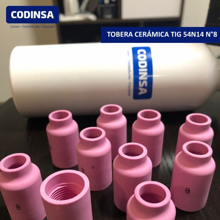 Tobera Tig Cerámica 54n14 N°8 Codinsa