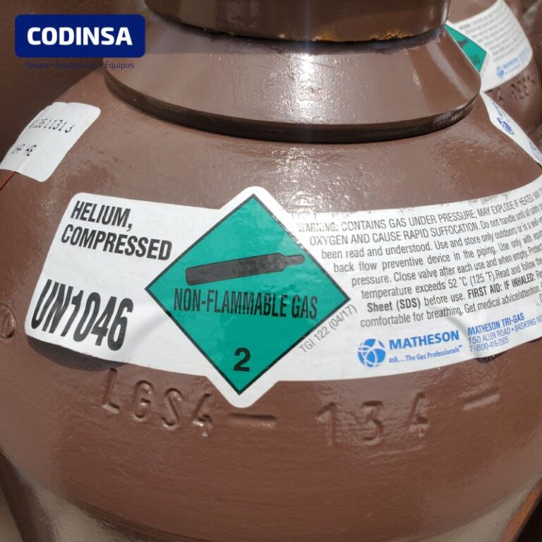 Cilindro Helio Ultra Puro - Codinsa