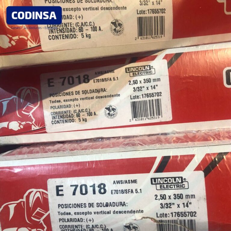 Electrodo Lincoln 7018 3/32 - Codinsa