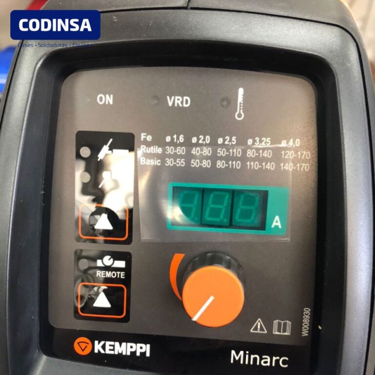 Soldadora Minarc EVO 180 Kemppi MMA - Codinsa